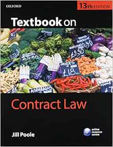 Textbook on Contract Law: Poole, Jill: 9780198732808: Amazon.com: Books