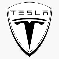 Amazon.com - Logo Tesla Sticker Bumper Sticker Vinyl Decal 5"