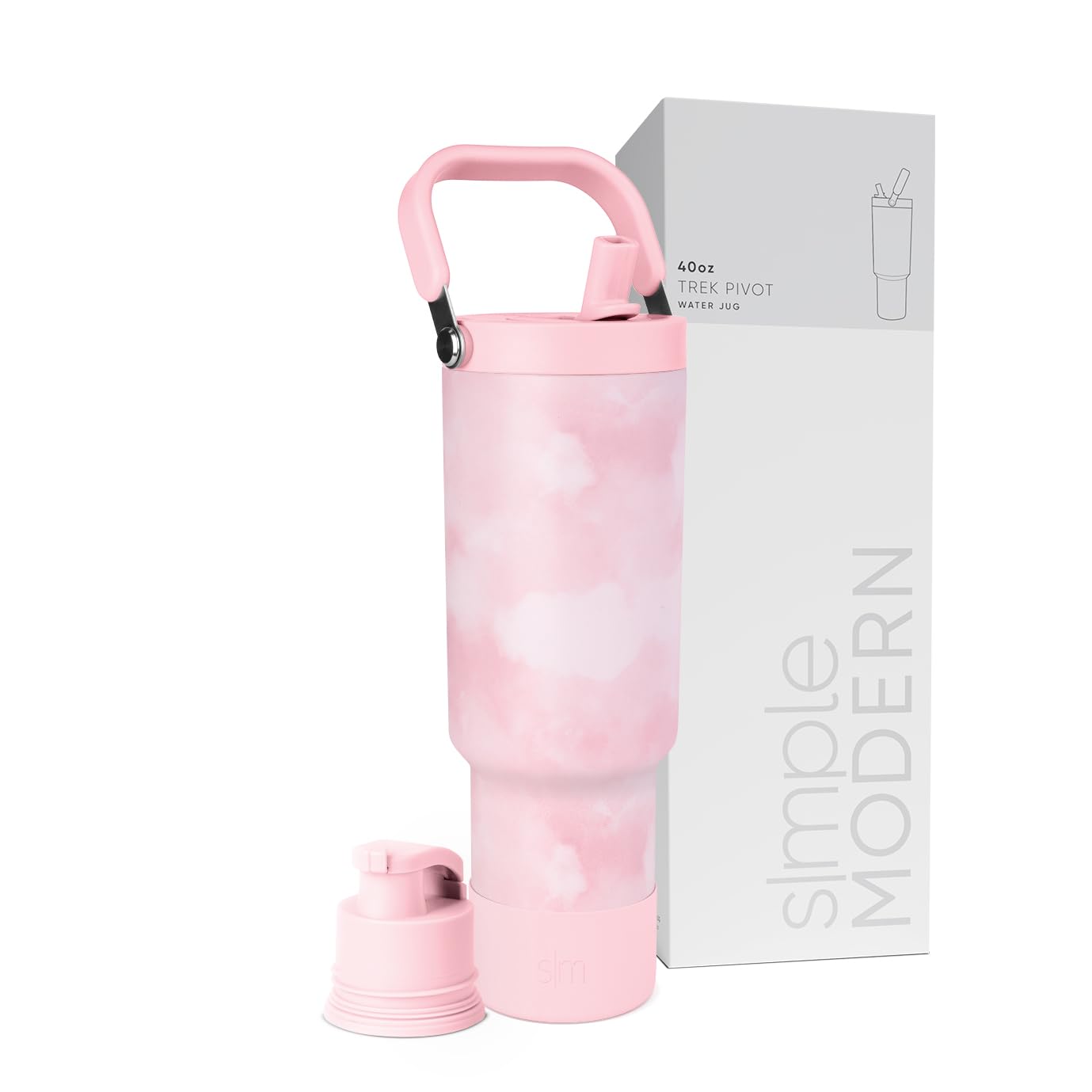 Simple Modern Trek Pivot | 40oz Flip Straw Tumbler with Handle | Water ...