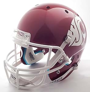 Amazon.com : WASHINGTON STATE COUGARS "AWAY" Football Helmet DECALS ...