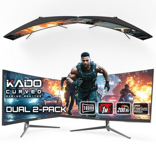 Mua Kado Dual Gaming Monitor Setup - 2-Pack 30" Curved 1800R 21:9 ...