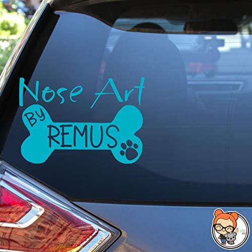Amazon.com: Nose Art By Personalized Custom Vinyl Decal Sticker: Handmade