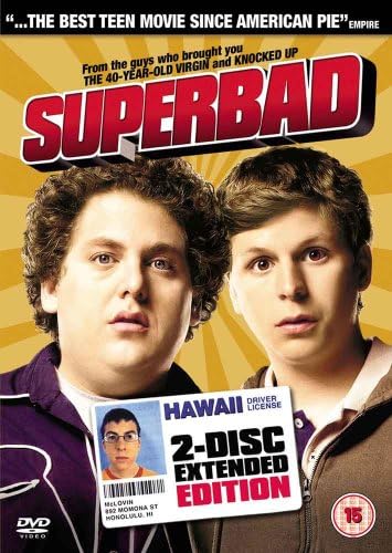 Superbad (2 Disc Extended Edition) [2007] [DVD]: Amazon.co.uk: Jonah Hill, Michael Cera ...