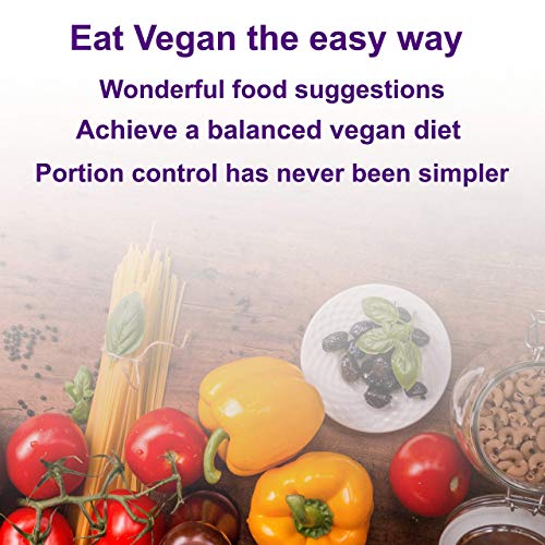 j&m Vegan Healthy Eating Plate | Beautifully Designed Easy Sections to ...