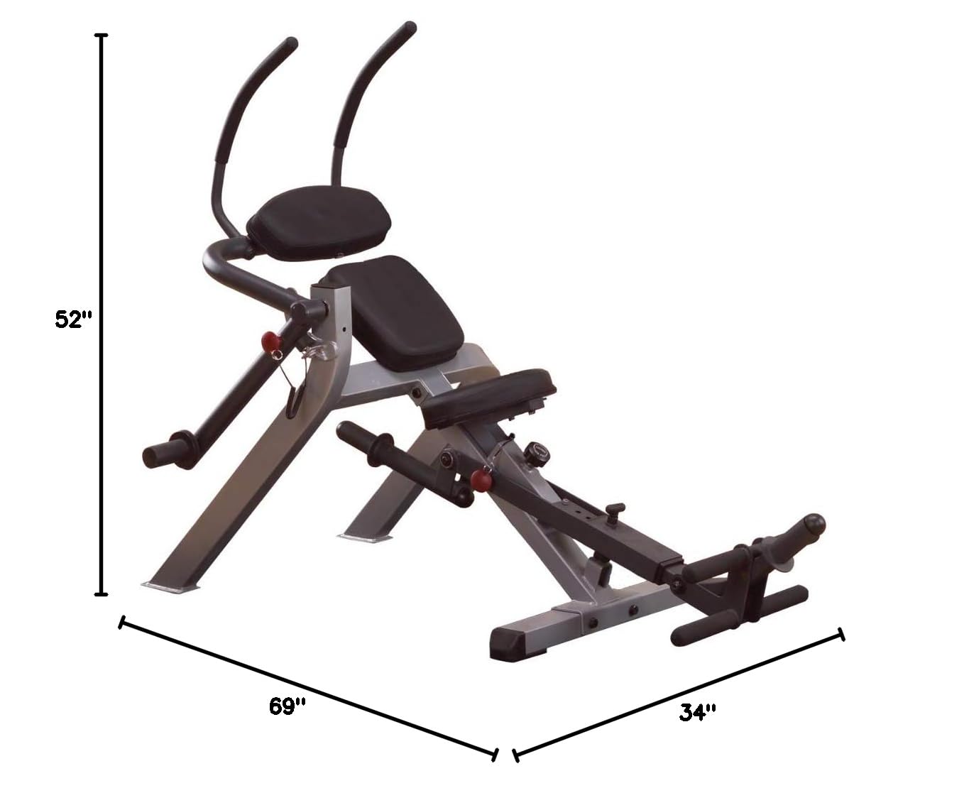 Mua Body-Solid Semi-Recumbent Ab Bench (GAB300) trên Amazon Mỹ chính ...