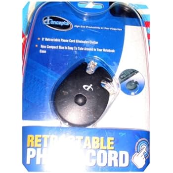 Amazon.com: Retractable Line Cord Telephone Wall Plate 279-607: Electronics