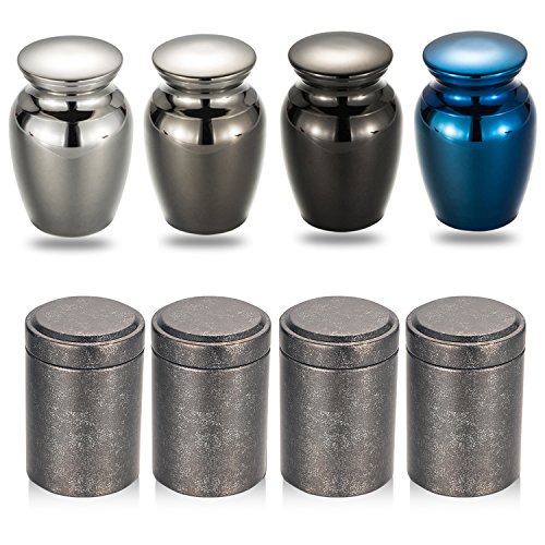 Mini Cremation Urns Solid Colored Ultra-fine Polishing Keepsake Urns ...