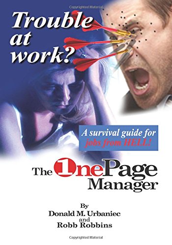 Amazon.com: The One Page Manager: 9781499553260: Urbaniec, Mr. Donald M ...