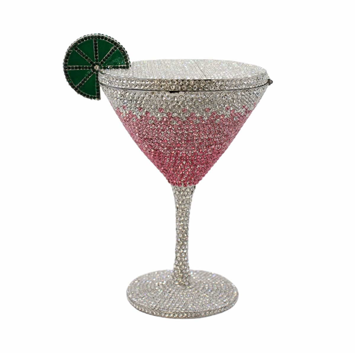 WuDiaoer Women Goblet Rhinestone Evening Bag Cocktail Cup Diamond ...