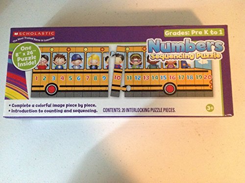 Scholastic Numbers Sequencing Puzzle | Amazon price tracker / tracking ...