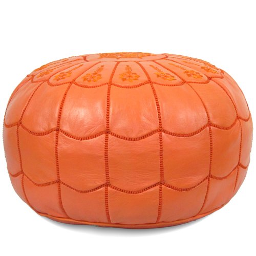 The Best Orange Poufs Of 2020 | Fun And Funky | Sofa Spring