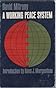 A working peace system: Mitrany, David: Amazon.com: Books