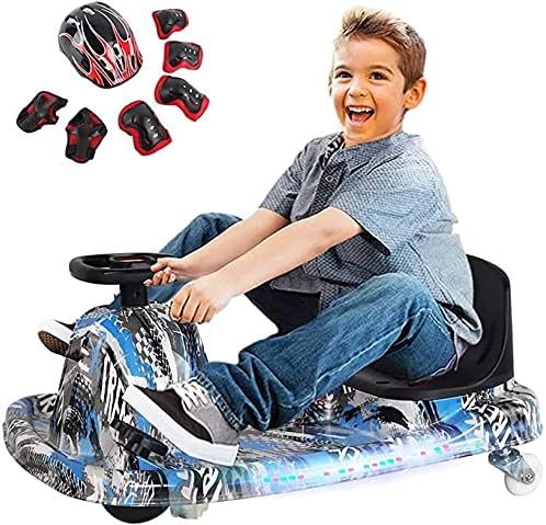 COOLBABY Drift Crazy Cart Kids Go Kart Electric Scooter 3 Wheel Ride On ...