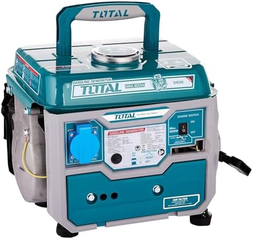 TOTAL PORTABLE CAMPING GASOLINE GENERATOR TP18001 (800 W) price in ...