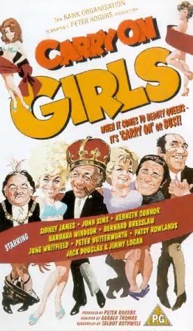 Carry On Girls [VHS] [1973]: Sidney James, Barbara Windsor, Joan Sims ...