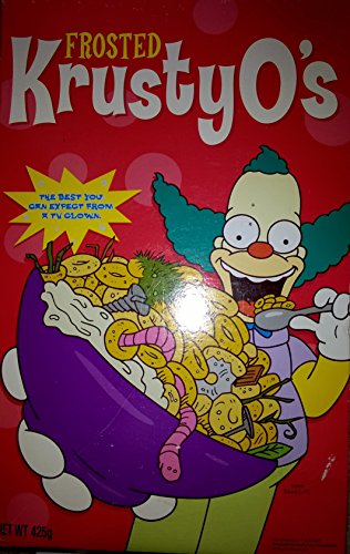 Buy Frosted Krusty O's Collectible Cereal Box from The Simpsons Online ...
