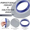 4-1/2 Inch Mixing Valve Seal Waterproofing Thick Seal Round Gasket ...
