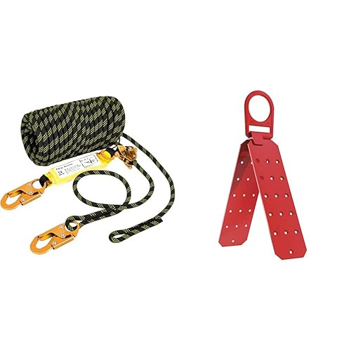 VEVOR Vertical Lifeline Assembly, 50 ft Fall Protection Rope ...