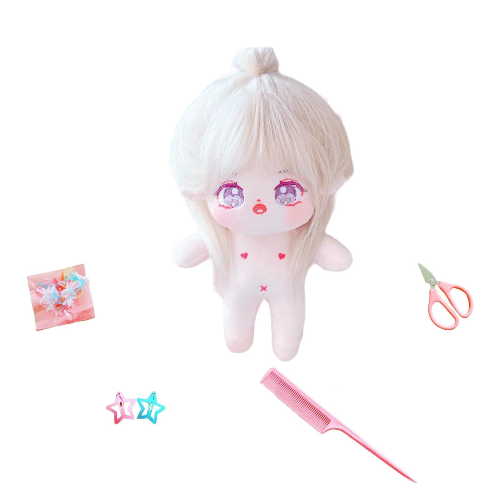 Mua CALEMBOU 20cm Plush Doll, Cute Cotton Doll with Jointed Skeleton ...