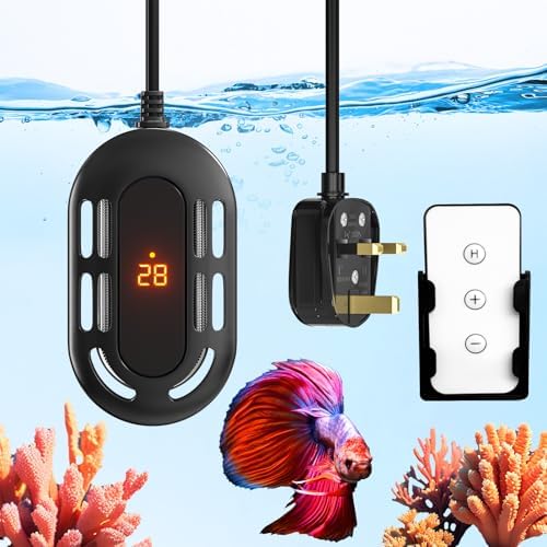 سعر 100W Aquarium Heater, Preset Turtle Heater with LED Digital Display ...