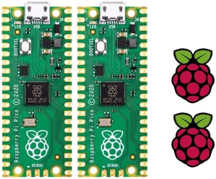 سعر Vis Viva Raspberry Pi Pico + Raspberry Pi Logo Sticker (2Pack ...