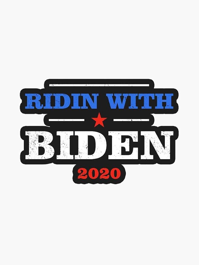 Amazon.com: MAGNET Joe Biden, Ridin with Biden, Biden for President ...