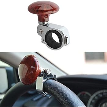 Amazon.com: Abfer Knobs for Steering Wheel Suicide Wheel Spinner Power ...