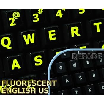 Amazon.com: Finger Position Keyboard Stickers Labels Decals for the ...