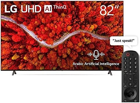 LG 82 Inch TV UP80 Series Cinema Screen Design 4K Cinema HDR WebOS ...