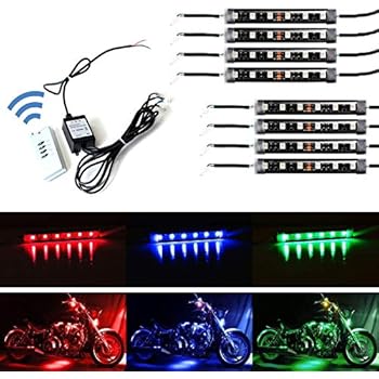 Amazon.com: RadLites Blue LED Neon Motorcycle Lighting Kit: Automotive