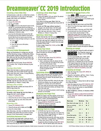 Moptrek aver CC 2019 Introduction Quick Reference Guide (Cheat Sheet of ...