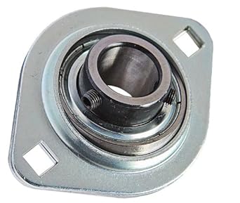 FYH Bearing SBPFL204 20mm Stamped steel oval two bolt Flanged Mounted ...