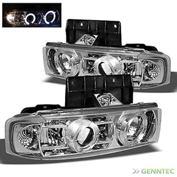 Amazon.com: 95-05 Chevy Astro Van GMC Safari Headlights Headlamps Head ...