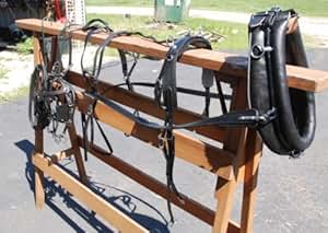 Amazon.com : Amish Beta Miniature Horse Harness with Collar & Hames ...