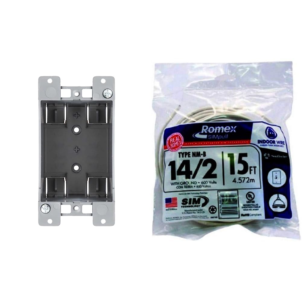 Mua Newhouse Hardware 1-Gang PVC Old Work Electrical Outlet Box (1-Pack ...