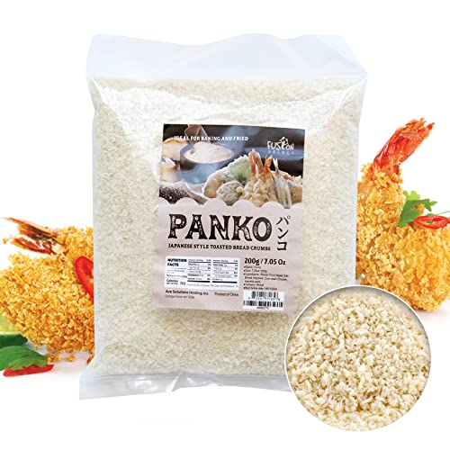Fusion Select 7 Oz Panko Bread Crumbs - Japanese-Style Toasted Vegan ...