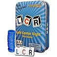 Amazon.com: LCR Left Center Right Blue TIN : Toys & Games