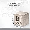 Bismuth Cube - Metal Element Cubes - Laser Engraved Density Cube Set ...