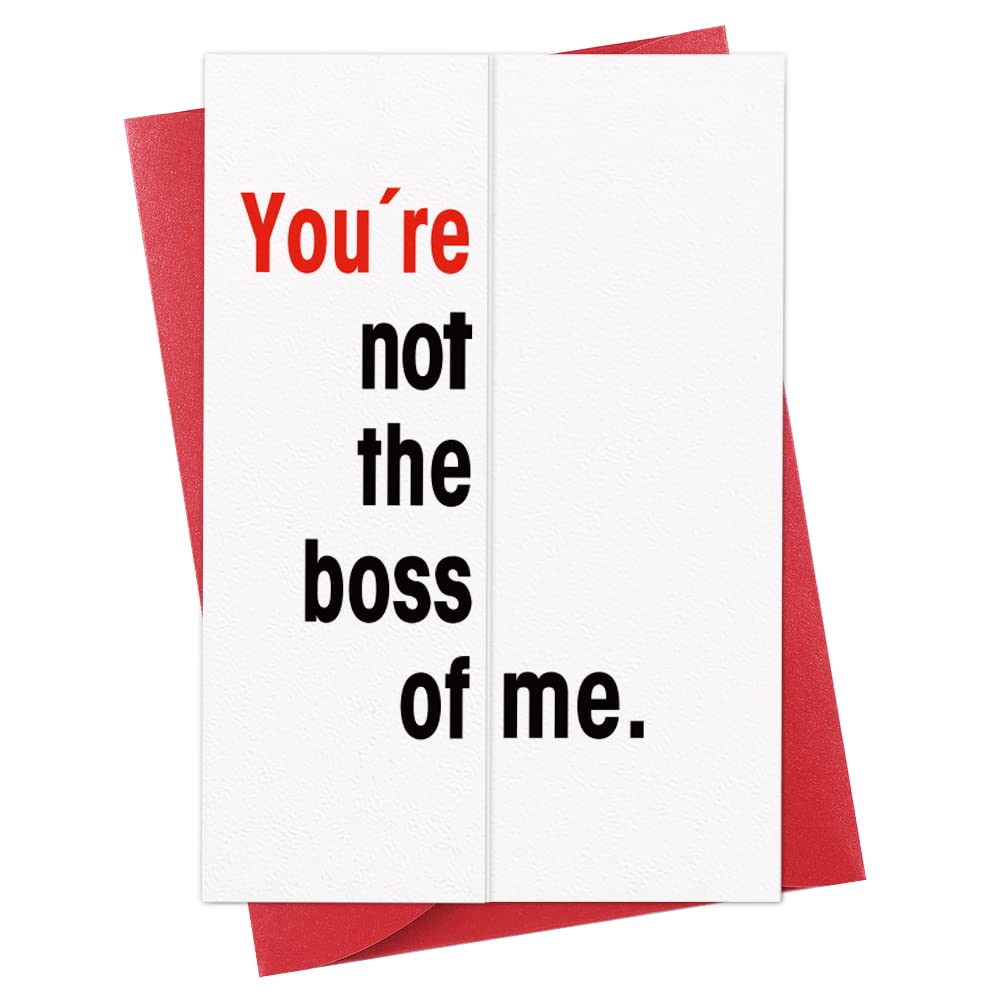 Mua WaaHome Funny Boss Day Card for Boss Women Men from Employee ...