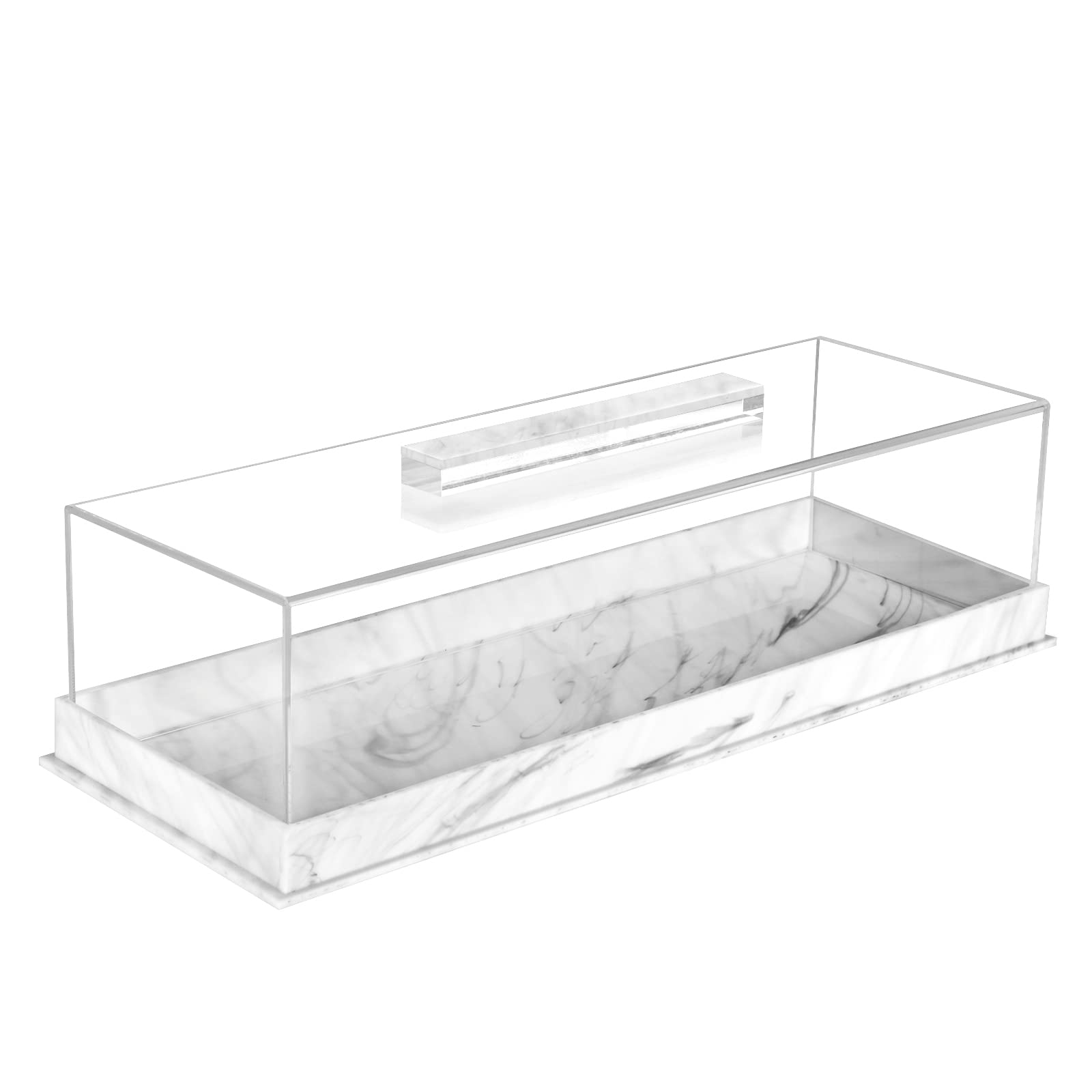 Rectangle Cake Tray with Lids, Clear Pastry Display Case, Dessert ...