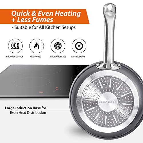 Copper Frying Pan 12 Inch with Lid - Copper Skillet Copper Skillets ...