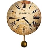 Amazon.com: Howard Miller Dayton Wall Clock 547-661 – Aged Finish Metal Frame, Antique Dial ...