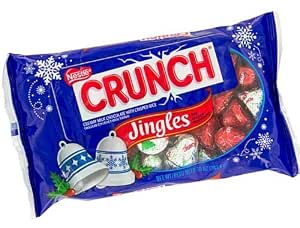 Amazon.com : Nestle Crunch Jingles Bell Shaped Chocolates by Crunch ...