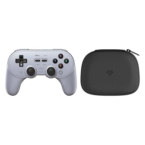 8Bitdo Pro 2 Bluetooth Gamepad for Switch/Switch OLED, PC, macOS ...