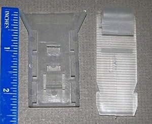 Amazon.com: Valance Clips for 2" wood or fauxwood blinds Graber, Bali ...