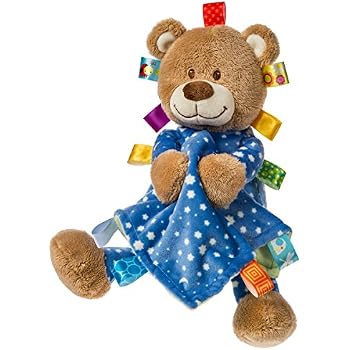 Amazon.com : Taggies Starry Night Teddy Bear with Blanket Soft Toy : Baby