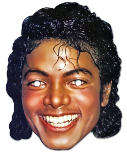 MICHAEL JACKSON FACE MASK Black Or White Heal The World You are not ...