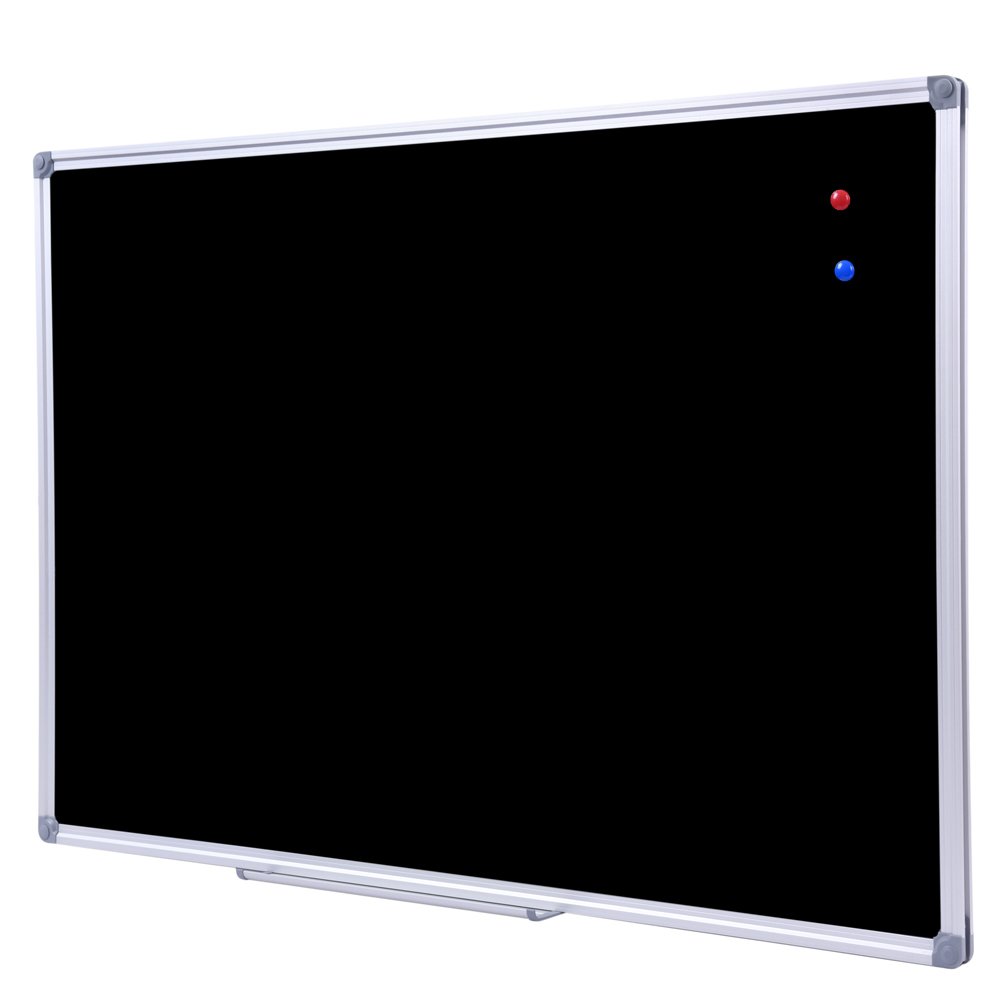 36 x 48 Inch School Large Black Chalkboard for Wall, Hanging Magnetic ...