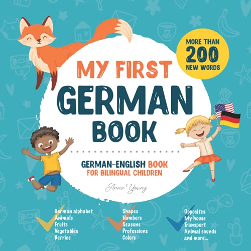 Amazon - My First German Book. German-English Book for Bilingual ...