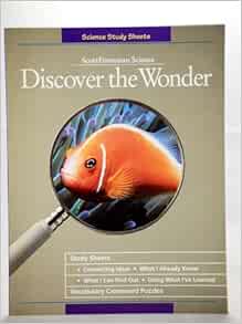 Discover the Wonder (Science Study Sheets, Grade 5): 9780673428752 ...